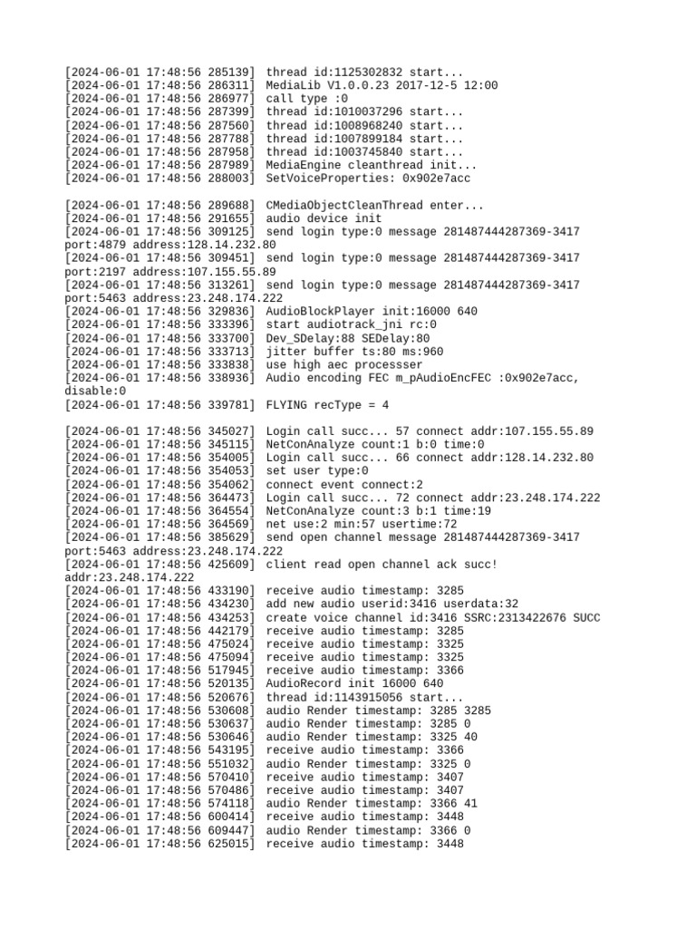 2024 06 01 - Log | PDF | Network Architecture | Computer Science