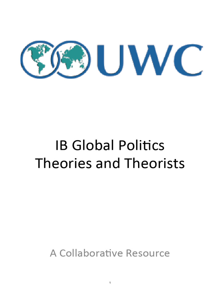 UWC Global Politics Theories Overview | PDF