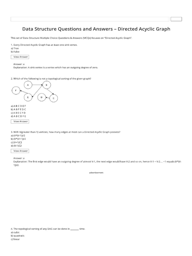 Directed Acyclic | PDF