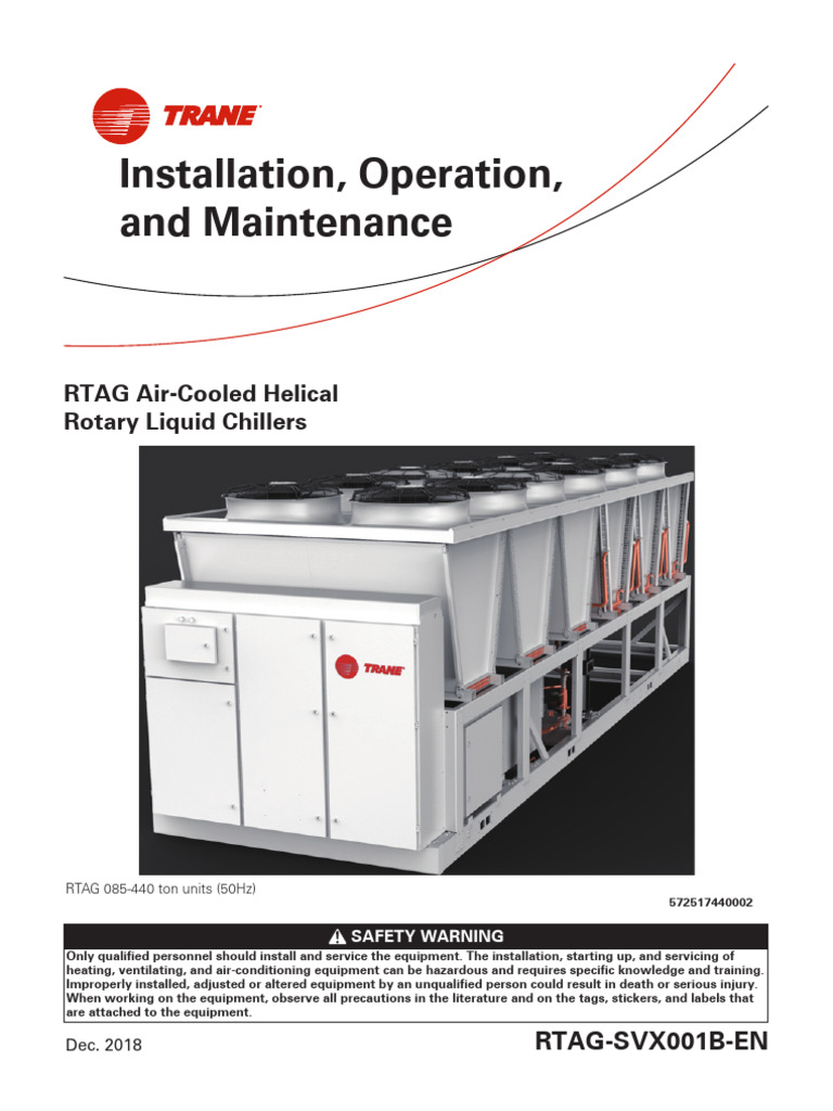 Manual Chiller Trane Tracer Td7-Rtagsvx001ben - 1218 | PDF ...