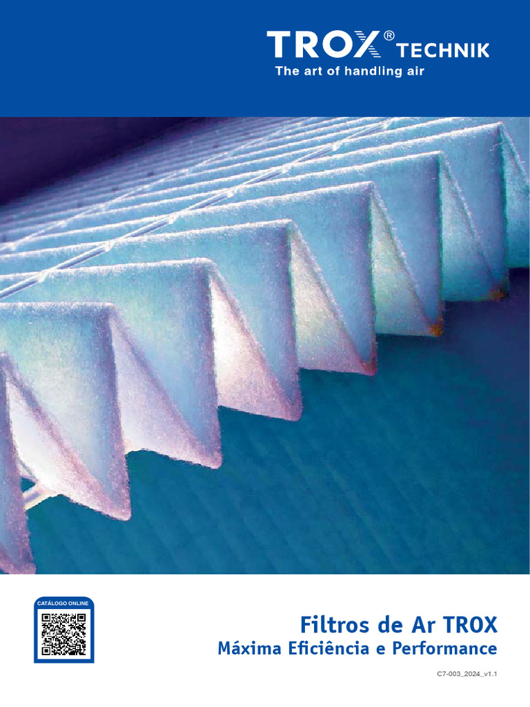 Folder Filtros TROX | PDF | Qualidade (negócios) | Filtragem