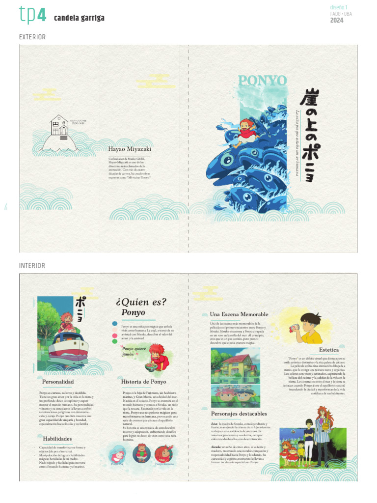 TP4 Ponyo Diptico | PDF