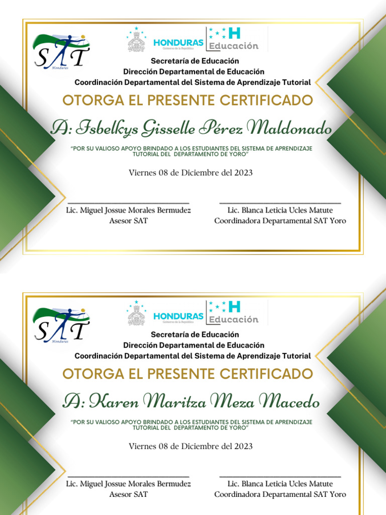 Diplomas Tutores Duodecimo | PDF