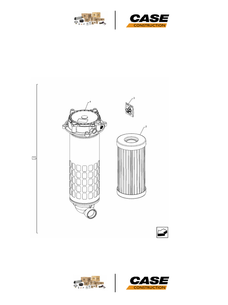 Filtro Hidraulico Case Cxe | PDF