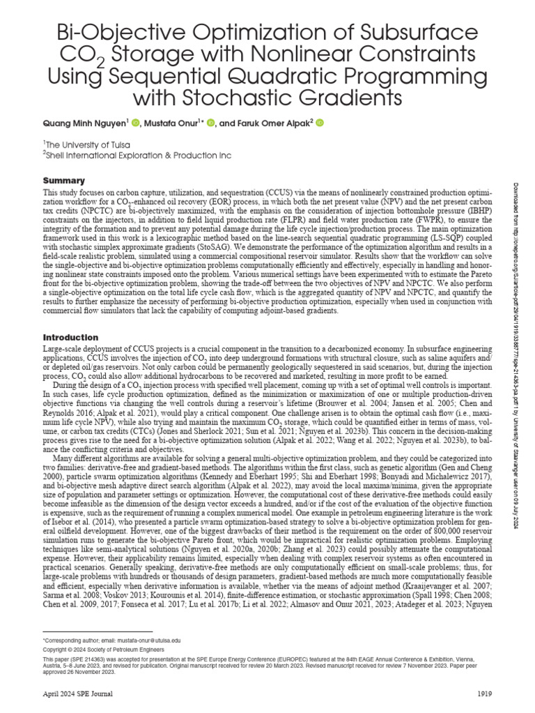 StASaER MOO | PDF | Mathematical Optimization | Net Present Value
