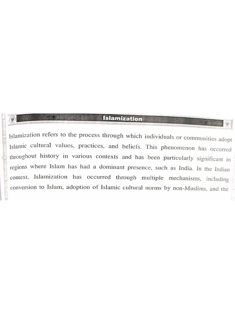 Islam Ization | PDF