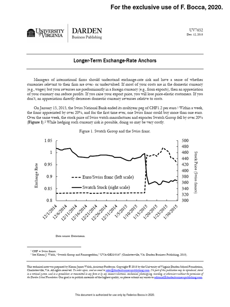 Exchange Rate Parity Hbr-1 | PDF | Purchasing Power Parity | Exchange Rate