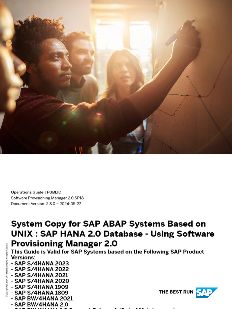 SystemCopy swpm20 Ux Abap Hana | PDF | Computer Architecture | Information Technology Management