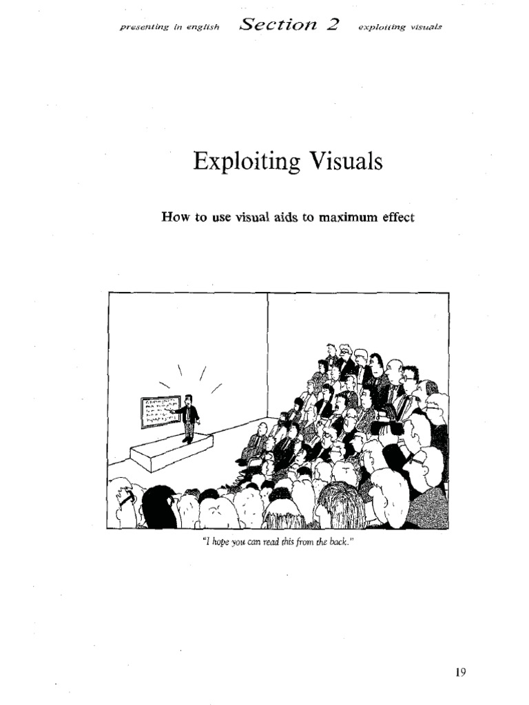 Using Visual Aids. 19-30. Powel 2002 Presenting-in-English-Mark-Powell ...