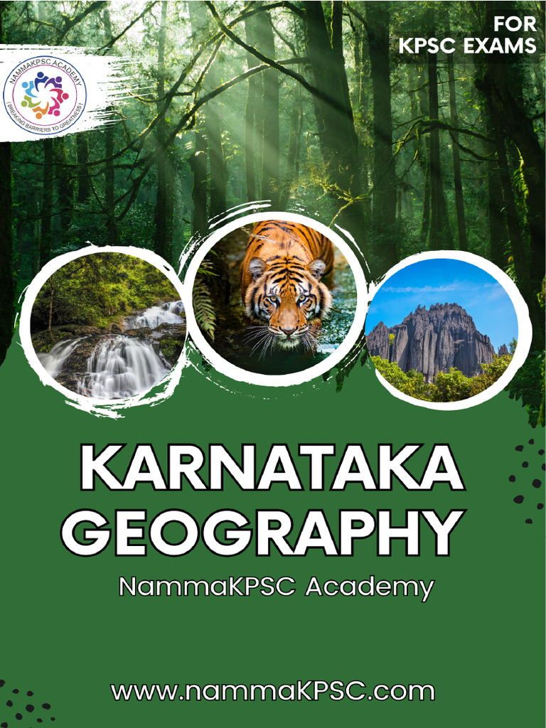 Karnataka Geography Prelims | PDF | Rock (Geology) | Earth Sciences