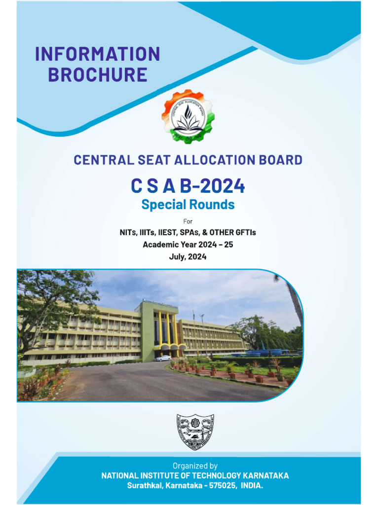 CSAB Schedule 2024 | PDF