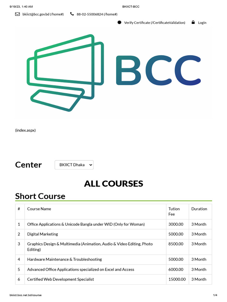 Bkiict BCC | PDF | World Wide Web | Internet & Web