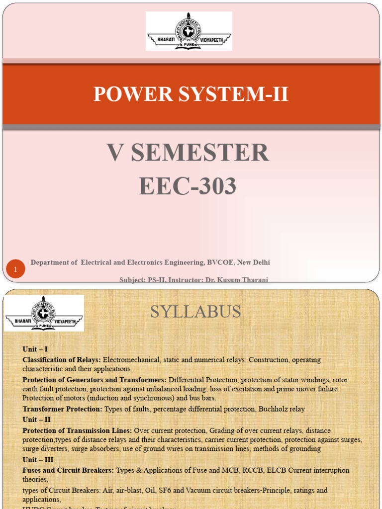 Power Systems 2 Electrical Engineering Pdf Relay Electromagnetic Induction