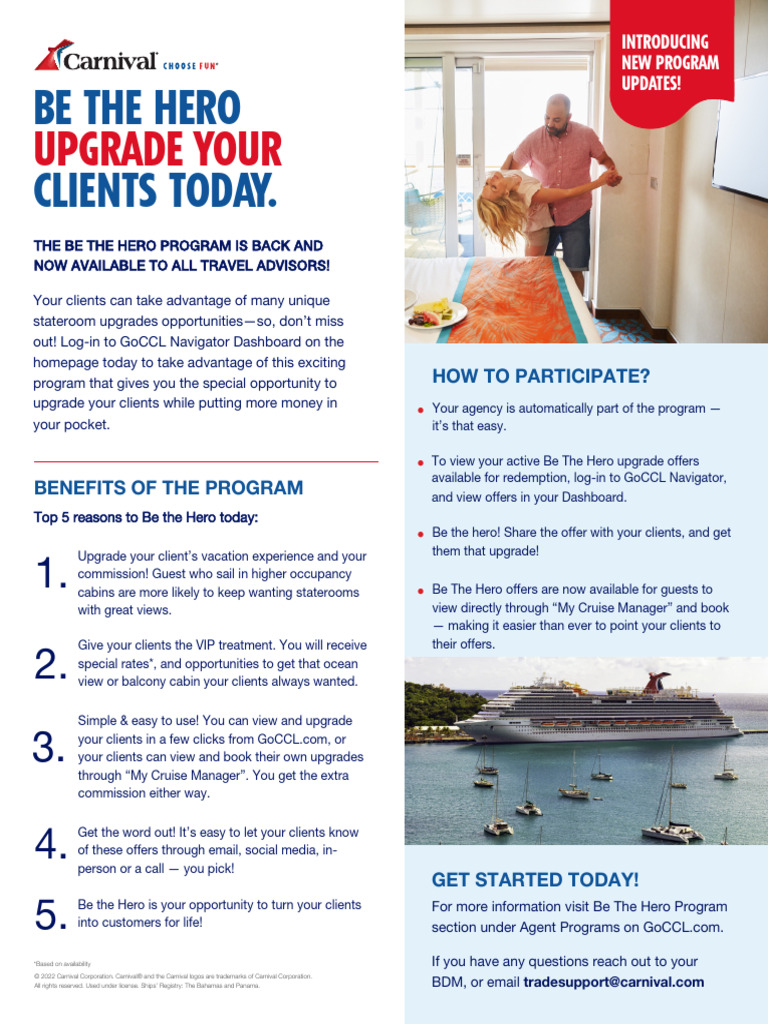 Be The Hero Program Flyer | PDF