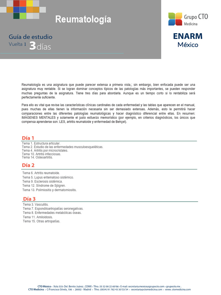 ENARM 05 1920 GUIA RM 3d | PDF | Gota | Osteoporosis