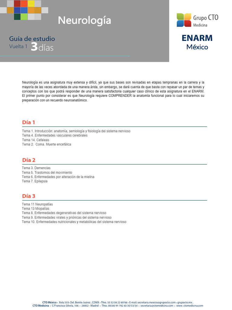 Enarm 05 1920 Guia NR 3 V2 | PDF | Epilepsia | Neurología