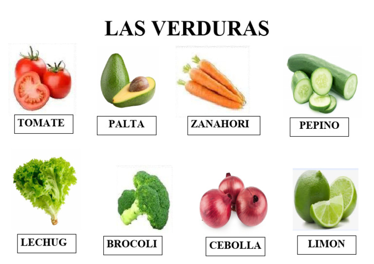 Las Verduras Imagenes | PDF