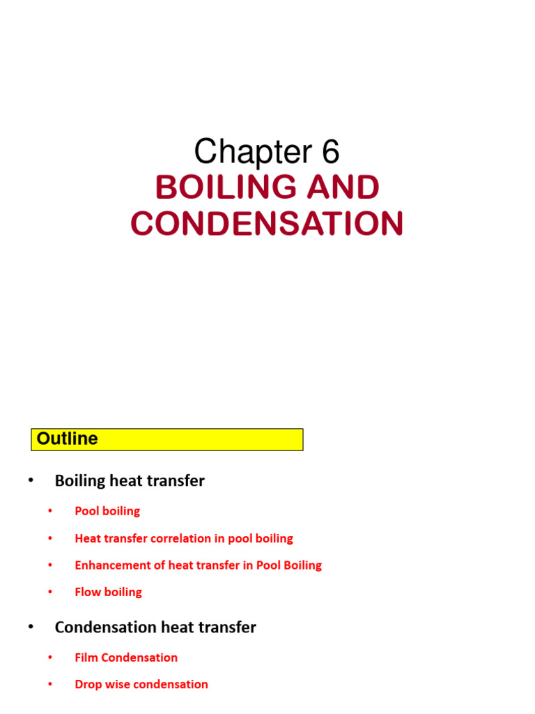 Boiling and Condensation Heat Transfer | PDF | Boiling | Heat Transfer