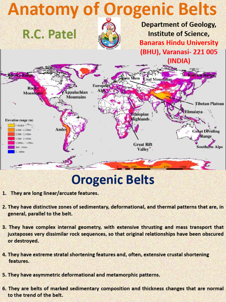 Anatomy of Orogenic Belts Explained | PDF | Plate Tectonics | Tectonics