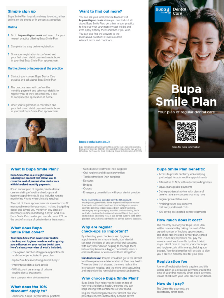 BSP Customer Leaflet | Download Free PDF | Dentistry | Dentist