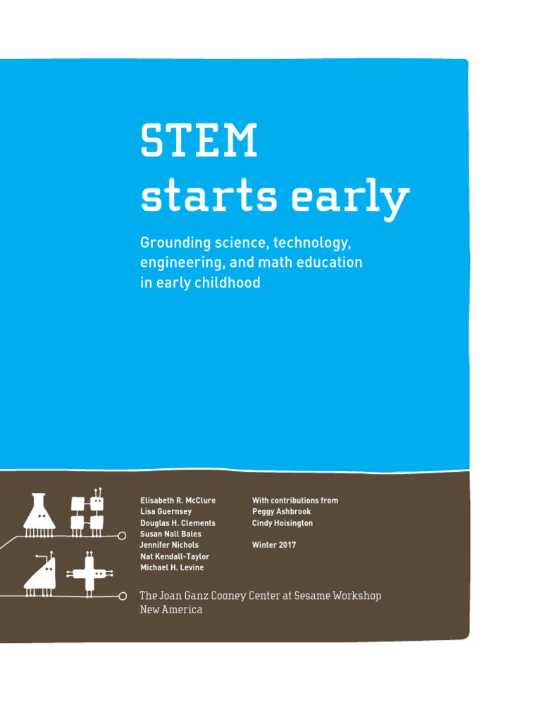 STEM Starts Early Grounding Science Technology Engineering and Math in ...