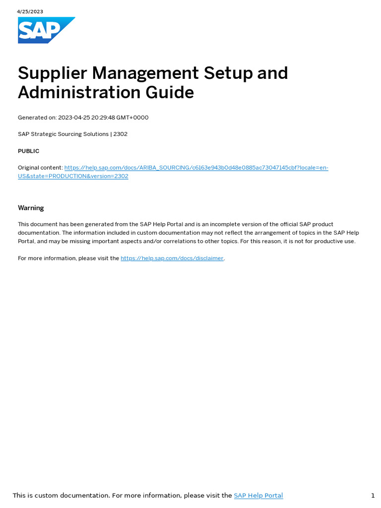 Inactivating and Reactivating Suppliers | PDF | Computing | Information Technology