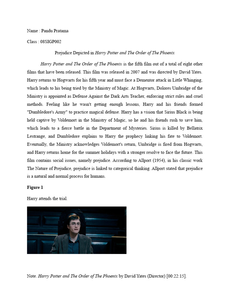Power Abuse Depicted in Harry Potter Movie | Download Free PDF | Harry ...