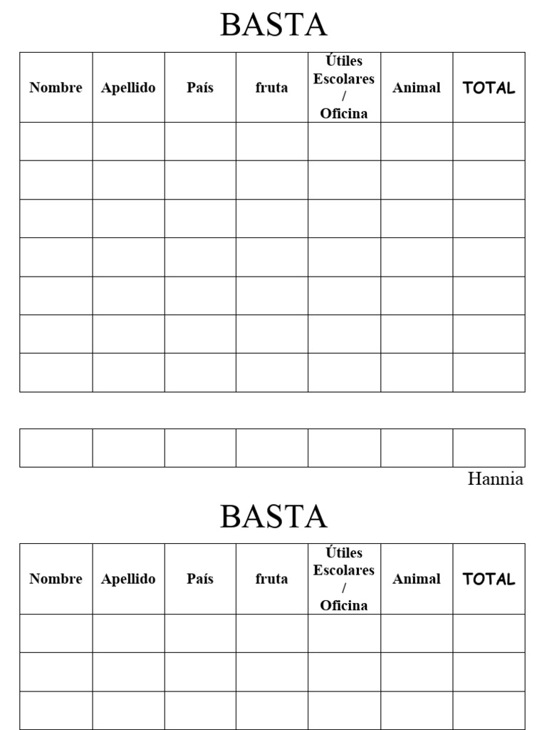 Basta | PDF