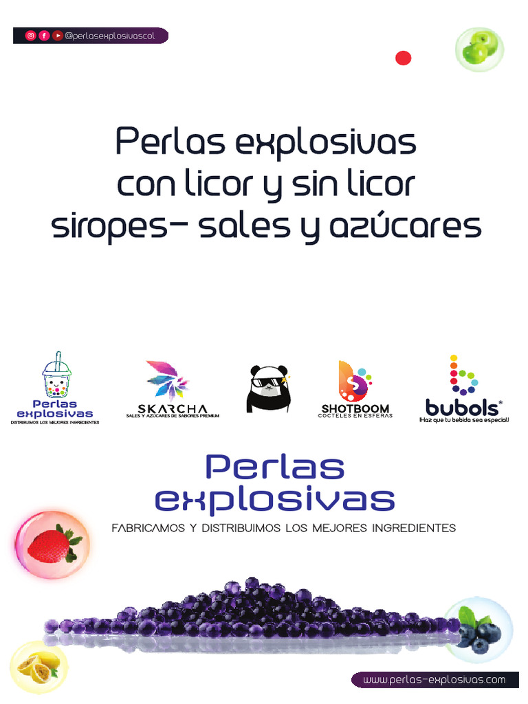 Catalogo Perlas Explosivas 2024-3.22 | PDF | Bebida