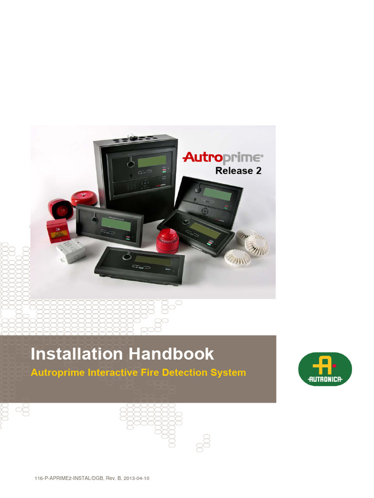 Fire Alarm Panel Manual | PDF | Screw | Electrical Impedance