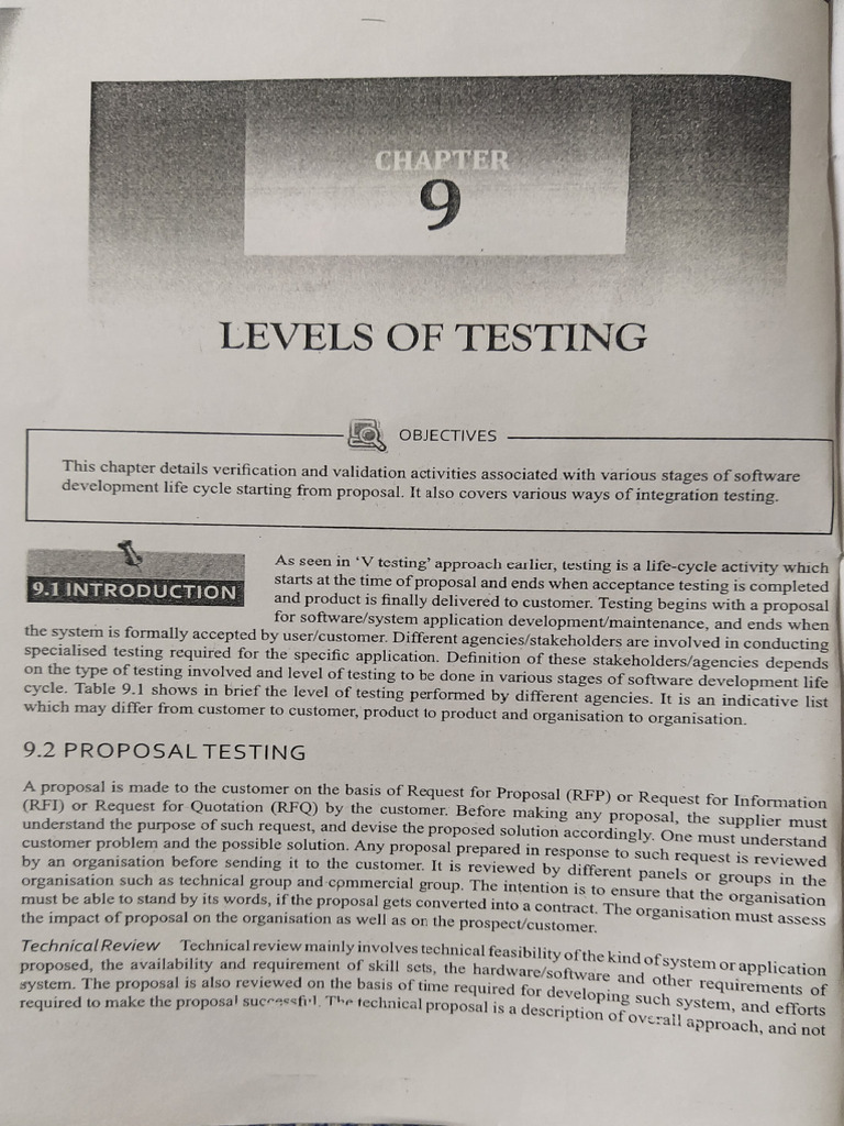 Levels of Testing | PDF | Software Testing | Unit Testing Levels of Testing | PDF | Software Testing | Unit Testing