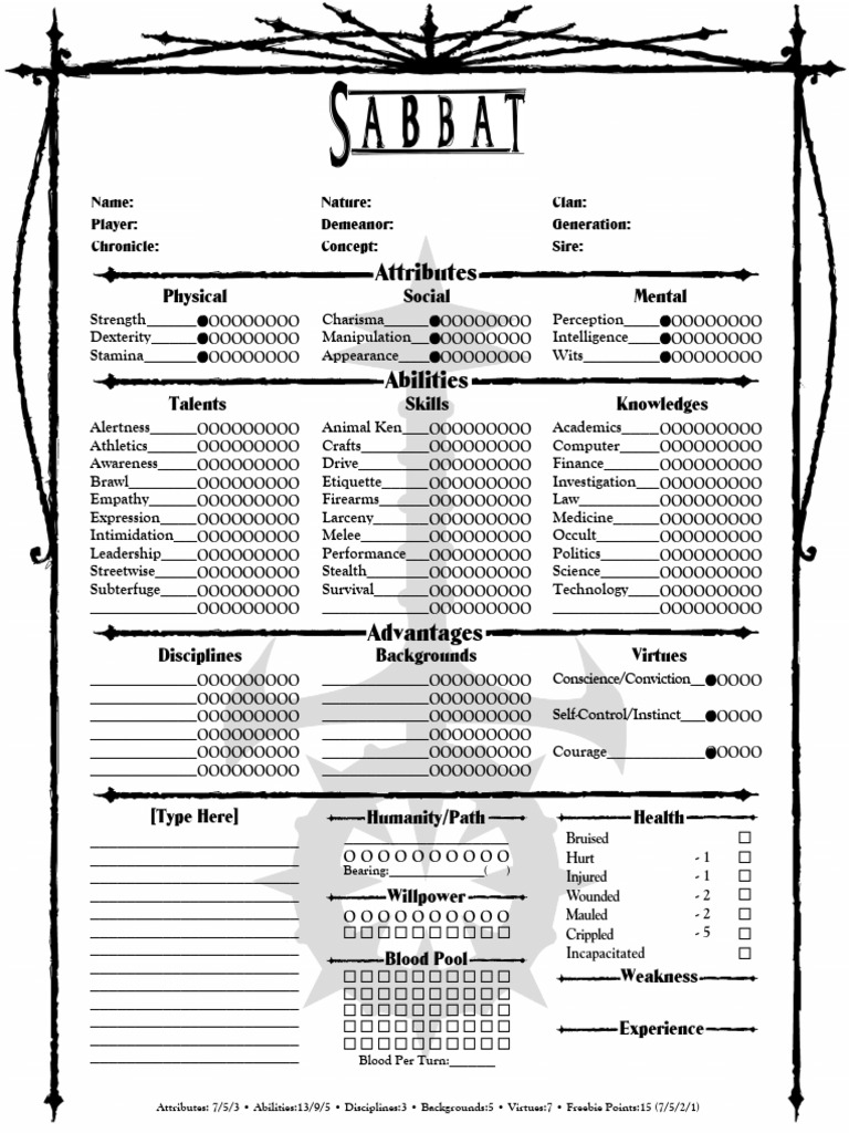 V20 4-Page Elder SabbatBorder Interactive | PDF