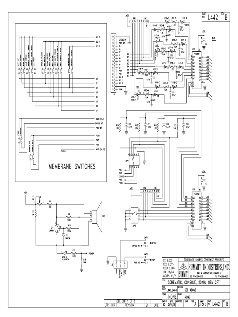 Console L440 Schematic (L442b3) | PDF