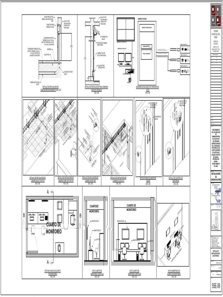 Sse-09-Detalle de Instalacion Seg. Electronica | PDF | Hdmi | Circuito ...