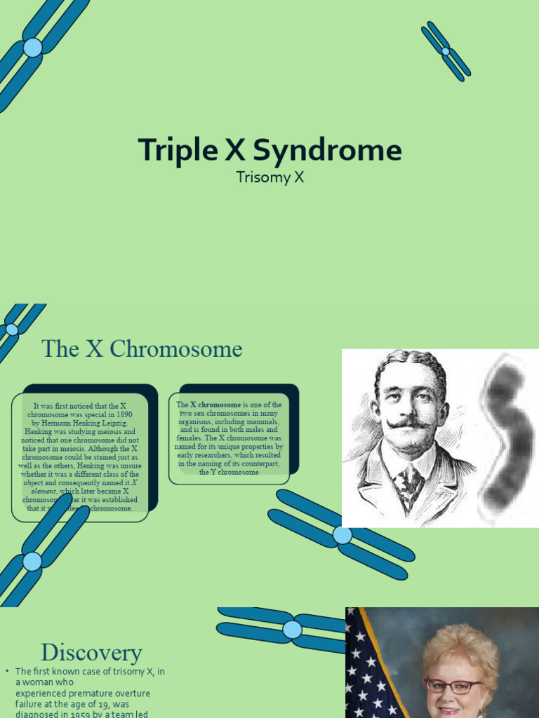 Understanding Triple X Syndrome | PDF | Clinical Medicine | Diseases ...