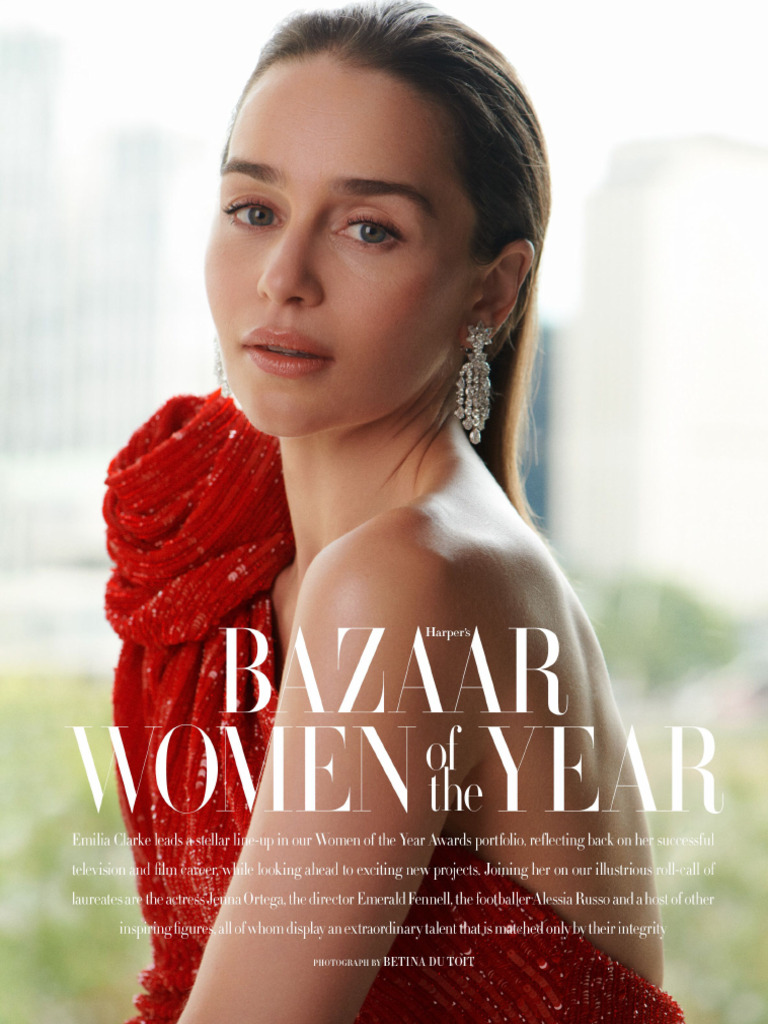 Emily Clarke - HarpersBazaar | PDF