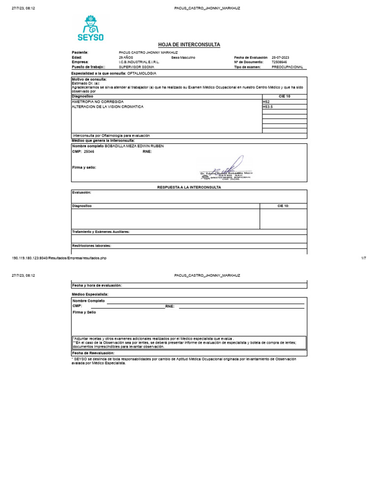 CARDD | PDF | Ciencias de la Salud | Especialidades Medicas