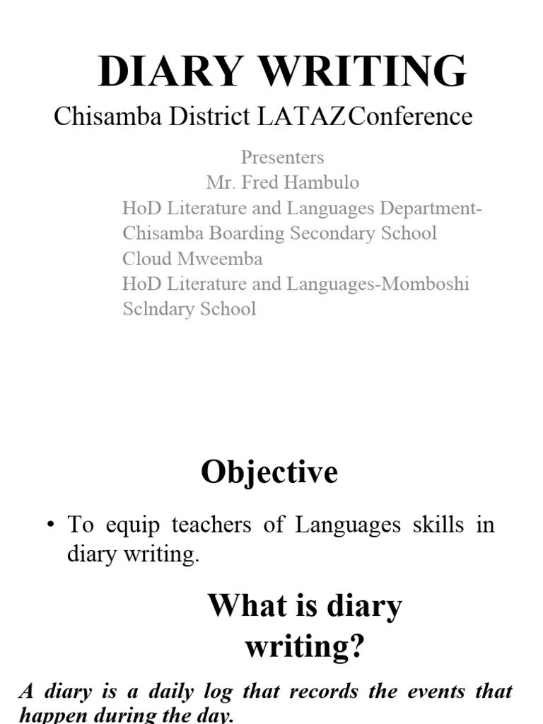 Diary Writing Download Free Pdf Thought Diary