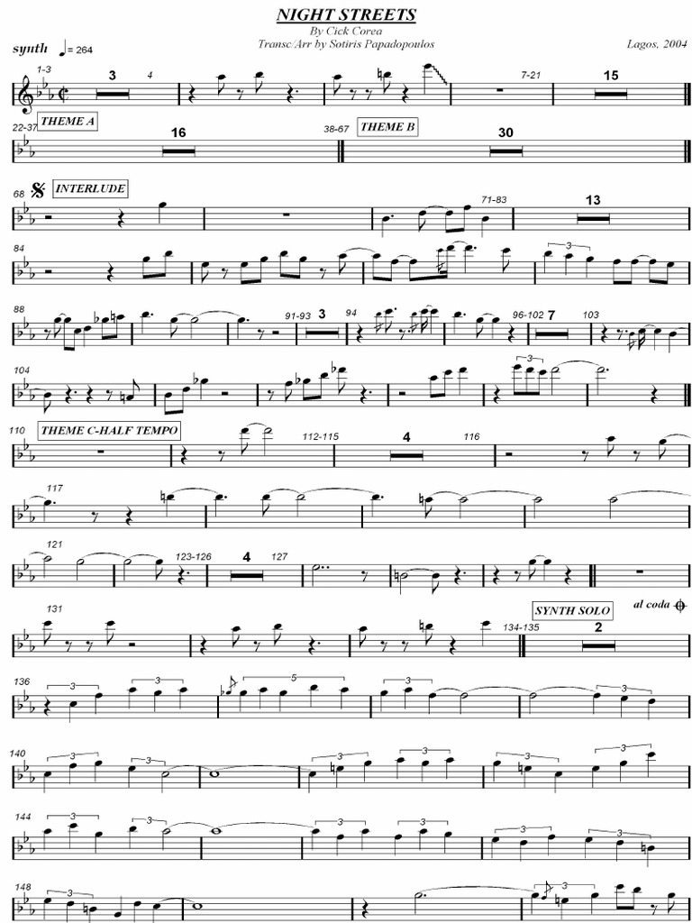 Night Streets Synth | PDF