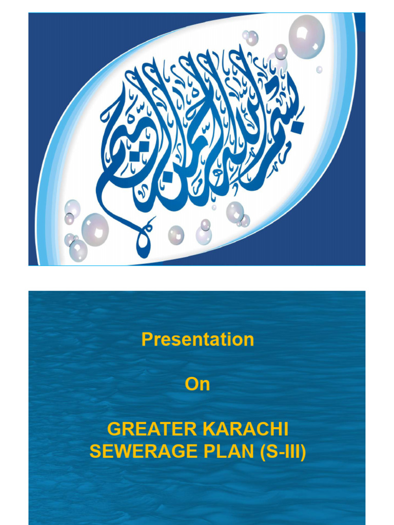 KWSB Presentation On S III 16.11.2016.compressed | PDF | Karachi ...