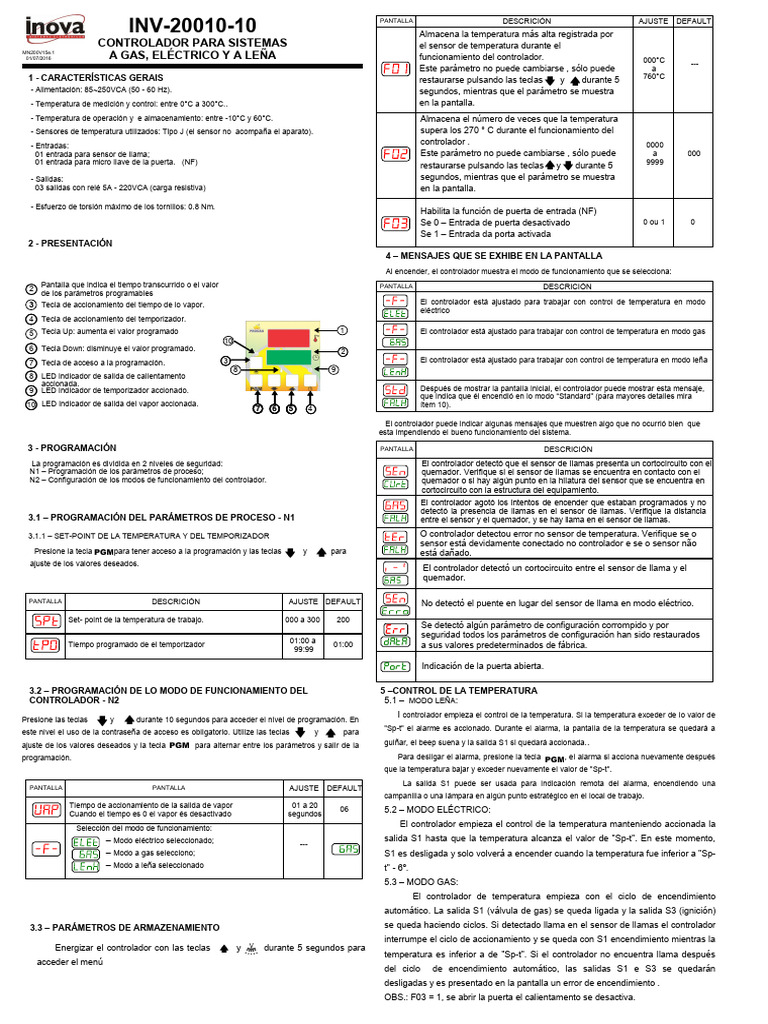 PRP-5000 Manual | PDF | Sensor | Transformador