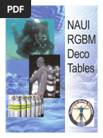 PADI RDP TABLE - RDP - Table Met | PDF | Scuba Diving | Occupational ...