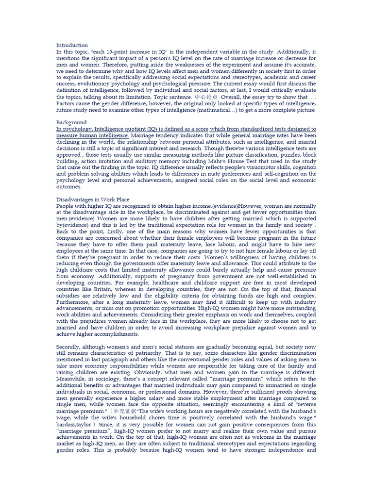 Introduction | Download Free PDF | Intelligence | Intelligence Quotient