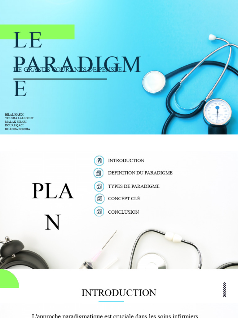 Paradigme | PDF | Allaitement | Paradigme