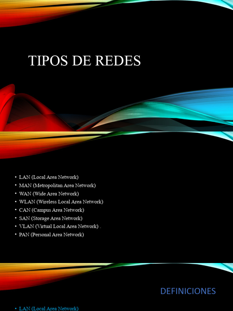 4 Tipos Redes | PDF | Red privada virtual | Red de computadoras