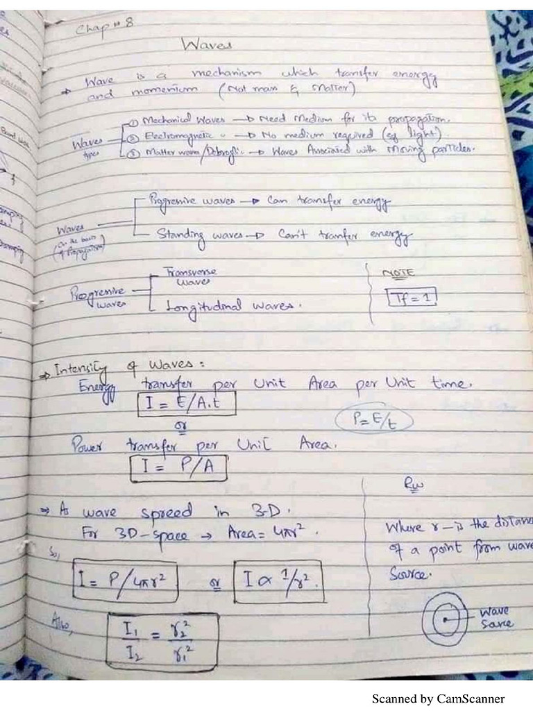 CH 8 Waves by Sir Izhar PDF | PDF