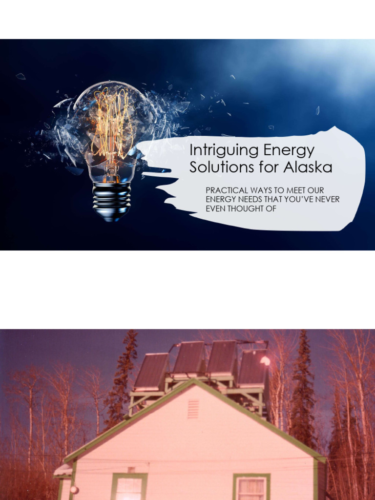 Energy Solutions For Alaska | PDF | Electrical Grid | Power Inverter