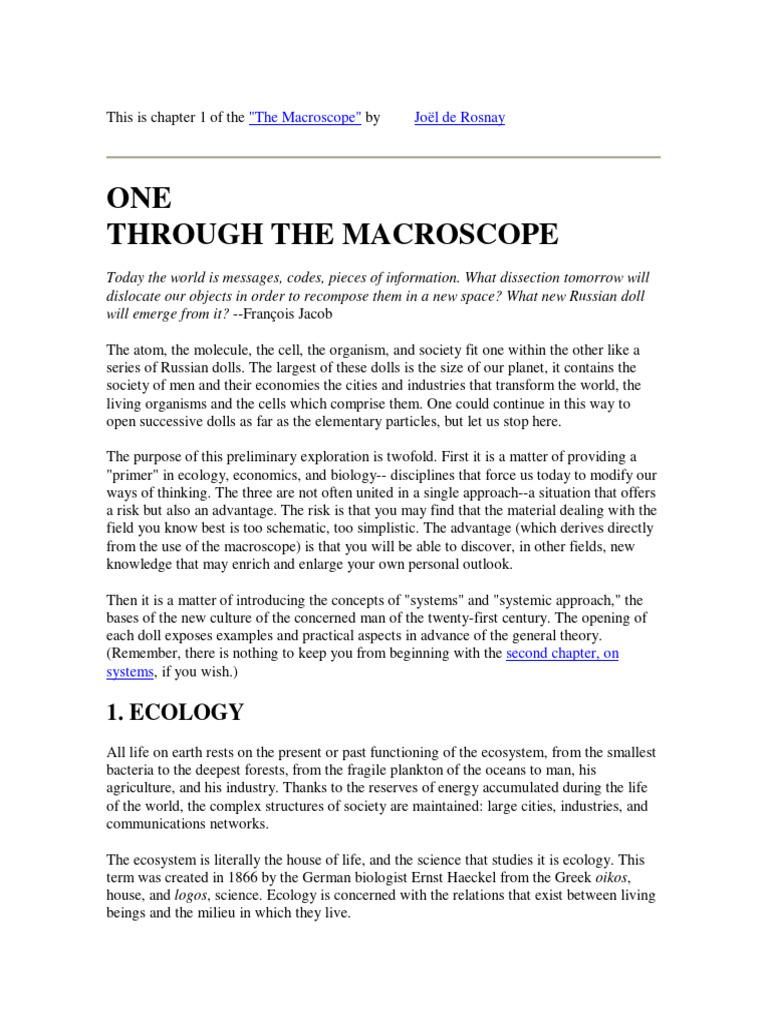 El Macroscopio - Rosnay | PDF | Inflation | Decomposition