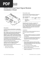SIGA-CT2 Module Installation Guide | PDF | Electrical Network ...