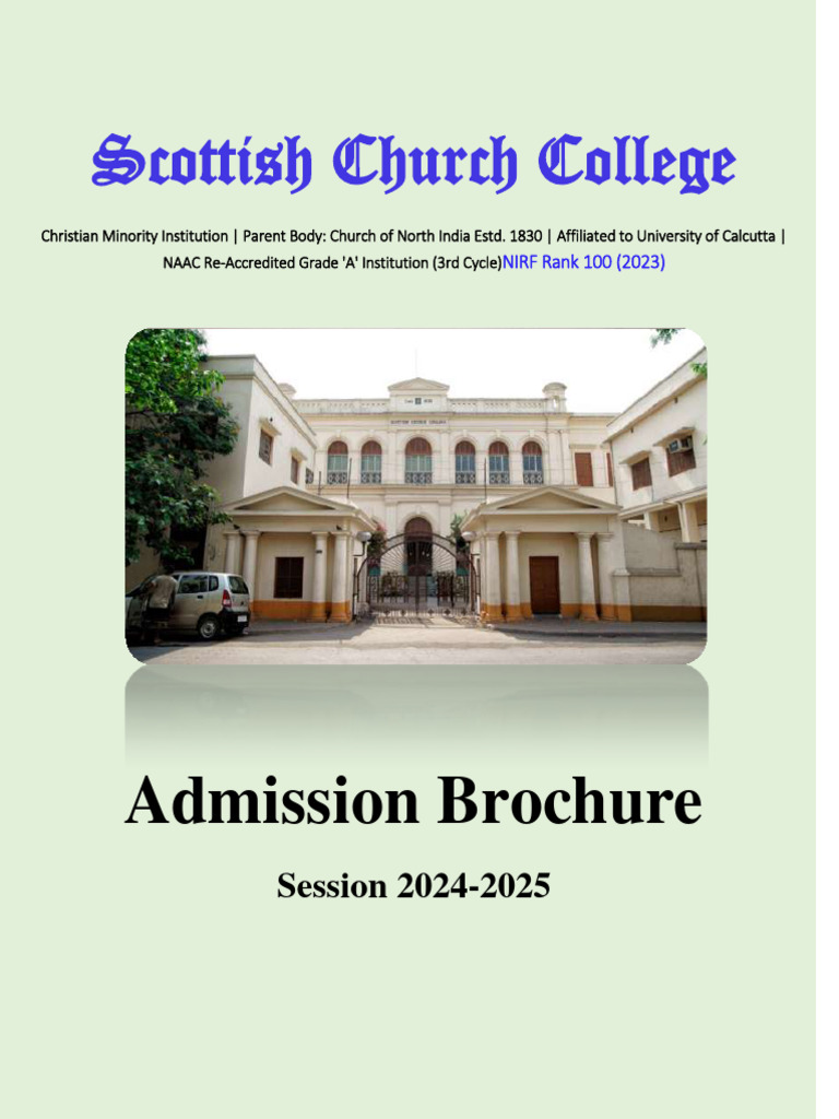 Admission Manual 2024 25 REVISED | PDF | University And College ...